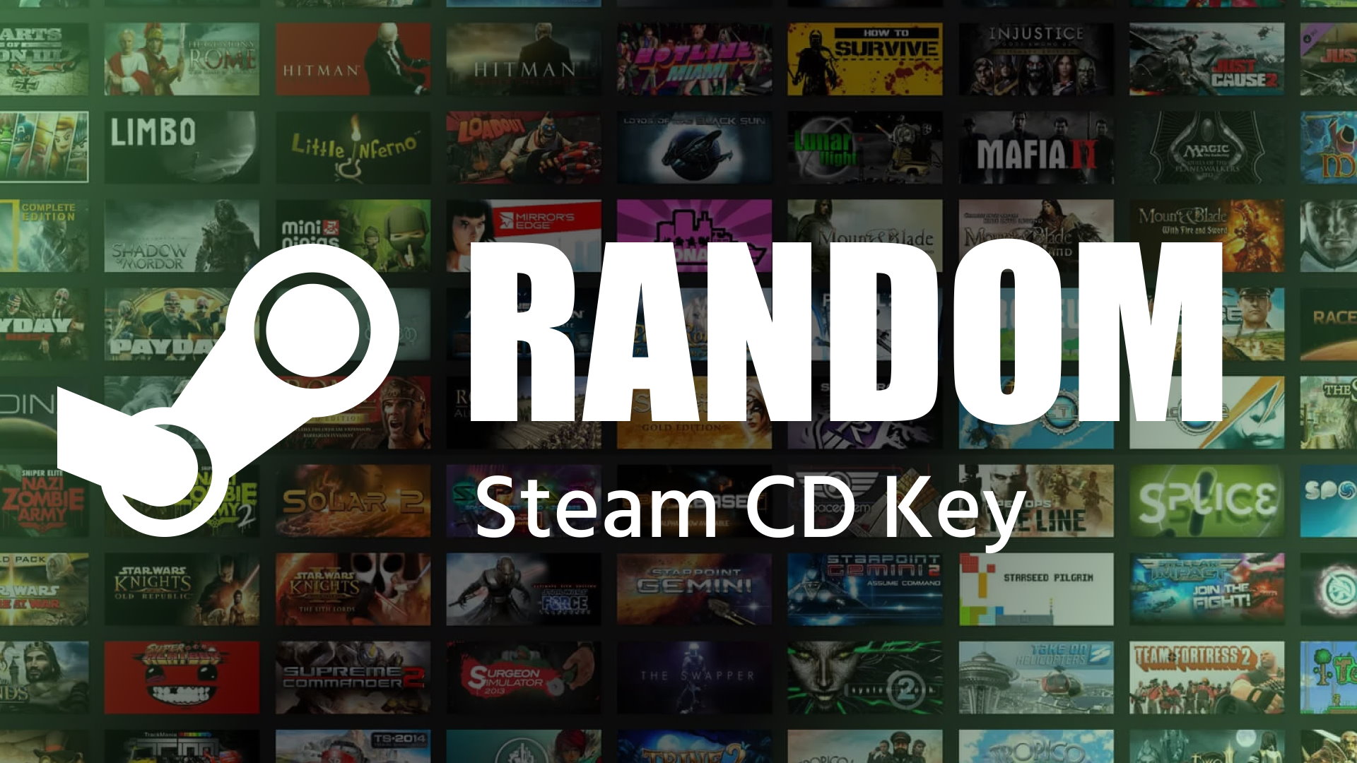 Claim your Random Steam CD Key (for FREE)